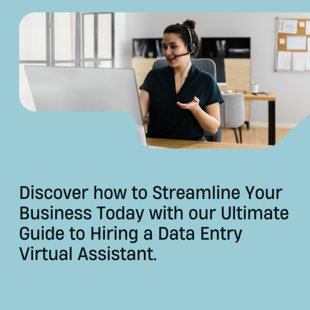 virtual assistant services, virtual assistant company The Ultimate Guide to Hiring a Data Entry ...